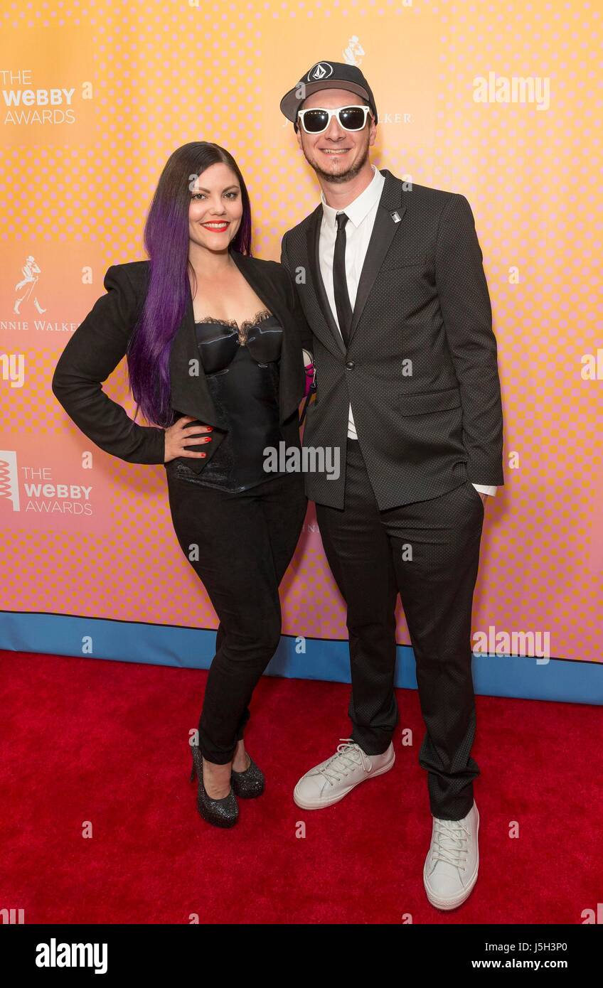Corinne Leigh, Rob Czar at arrivals for 21st Annual Webby Awards ...