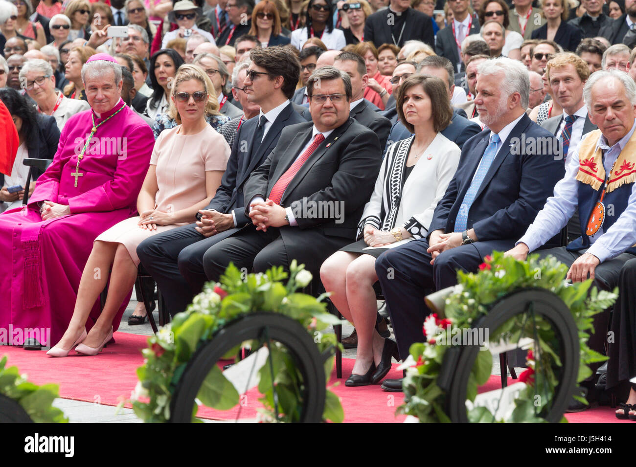 Montreal, Canada. 17th May, 2017. Ceremony honoring founders of ...