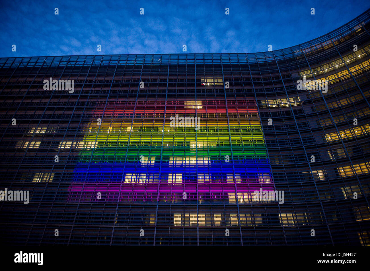 May 16, 2017 - Brussels, Belgium - Berlaymont , The European Commission ...