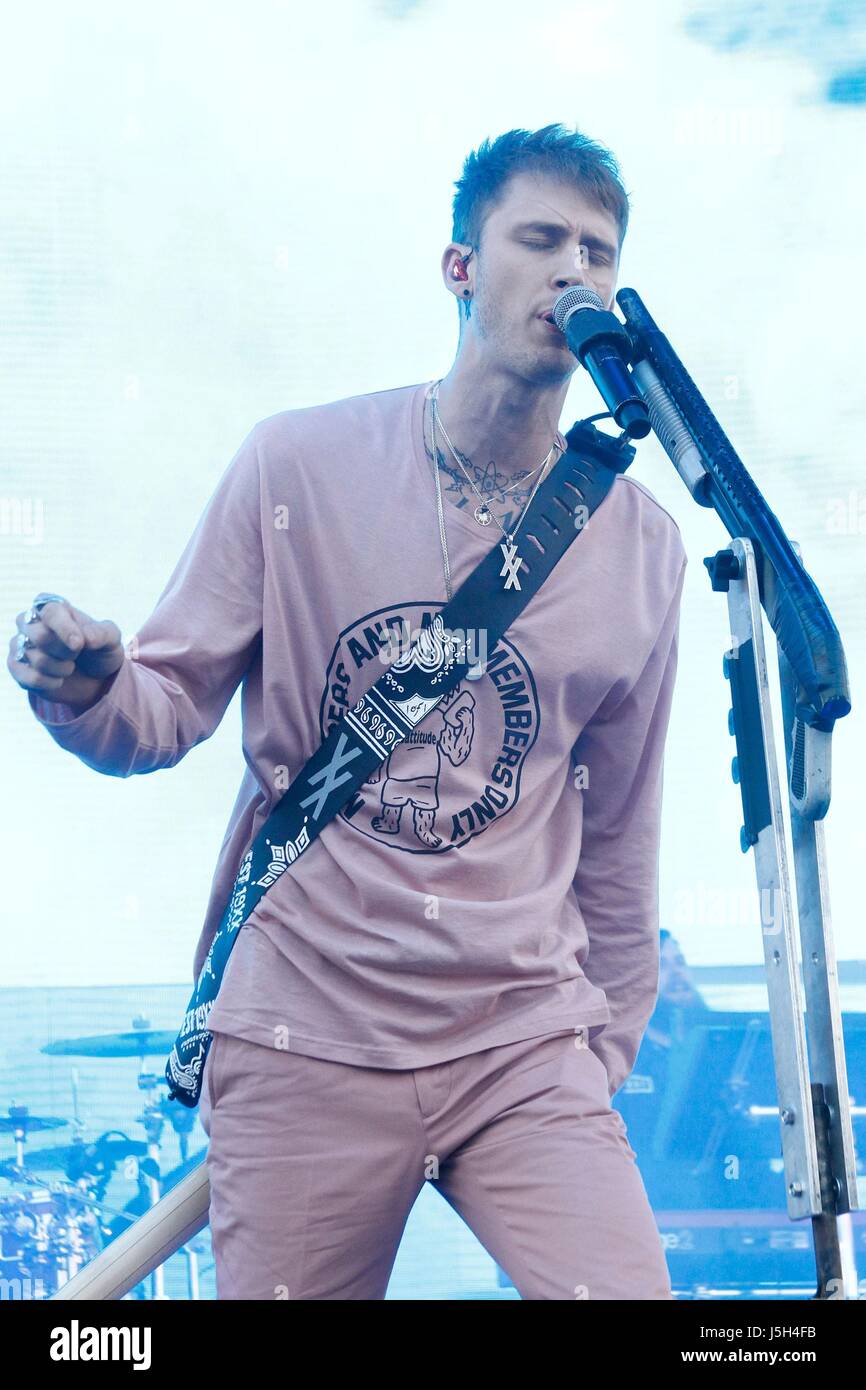 Machine Gun Kelly on stage for KIIS FM's Wango Tango - Concert, StubHub ...