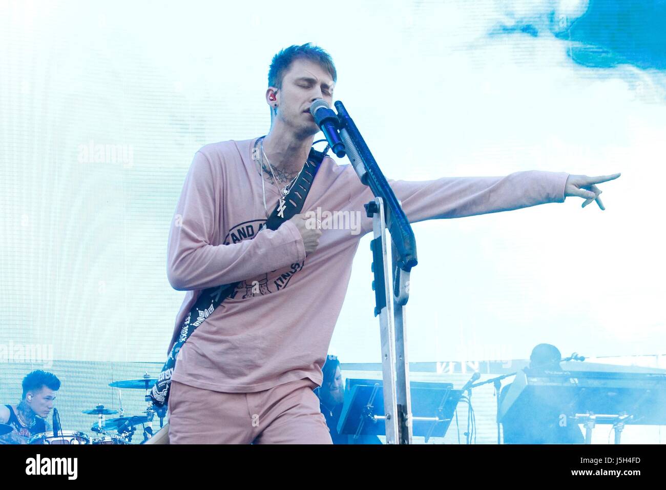 Machine Gun Kelly on stage for KIIS FM's Wango Tango - Concert, StubHub ...