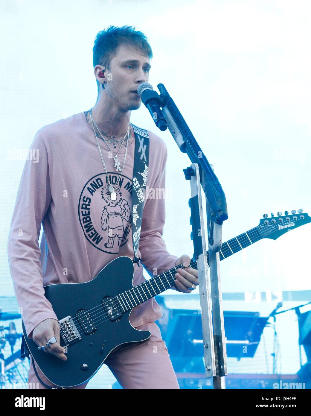 Machine Gun Kelly on stage for KIIS FM's Wango Tango - Concert, StubHub ...