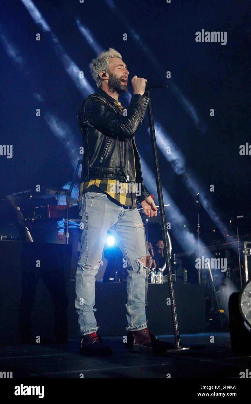 Adam Levine of Maroon 5 on stage for KIIS FM's Wango Tango - Concert ...