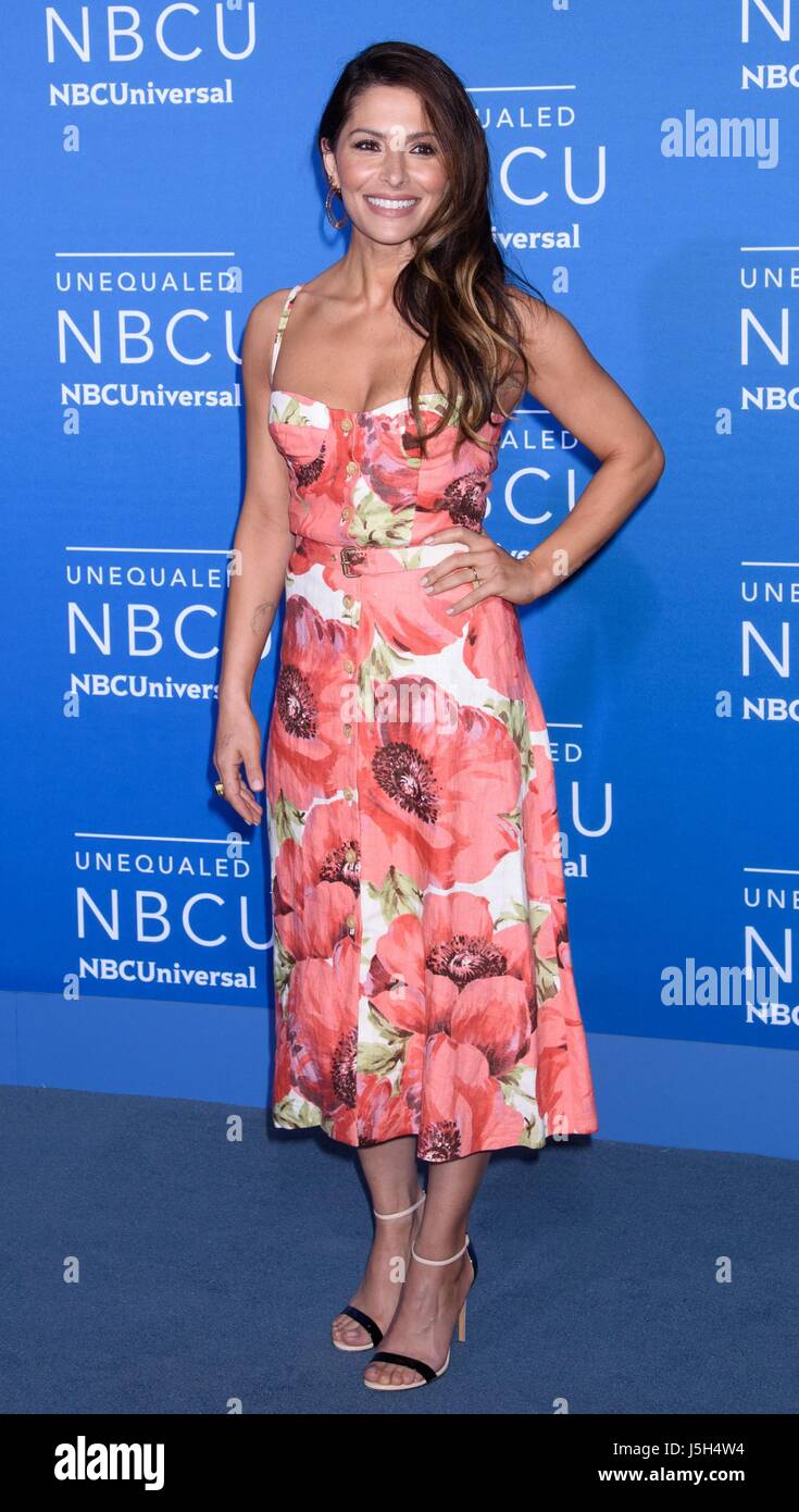 Sarah Shahi at arrivals for 2017 NBCUniversal Upfront Presentation ...