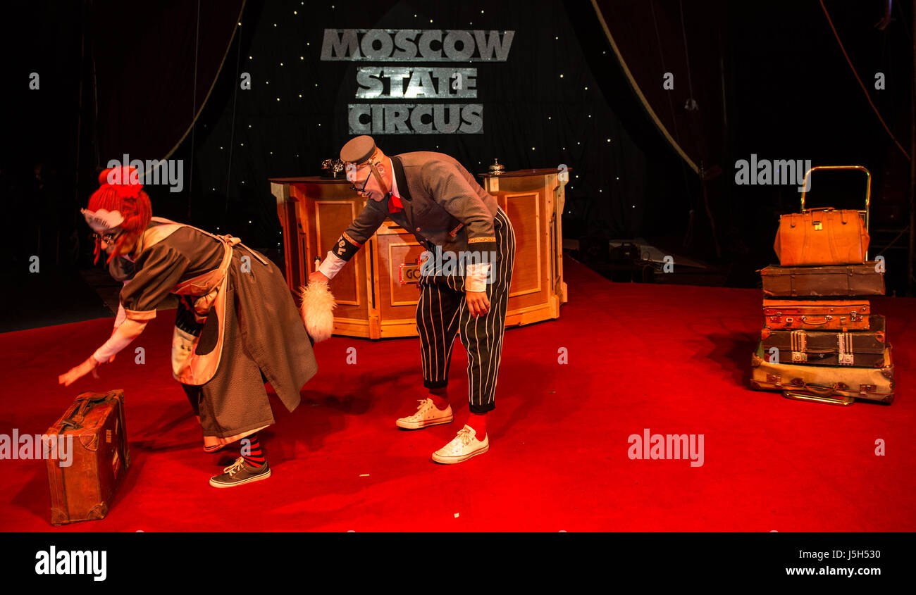 Cheltenham Gloucestershire UK. 17th May, 2017. Moscow State Circus ...