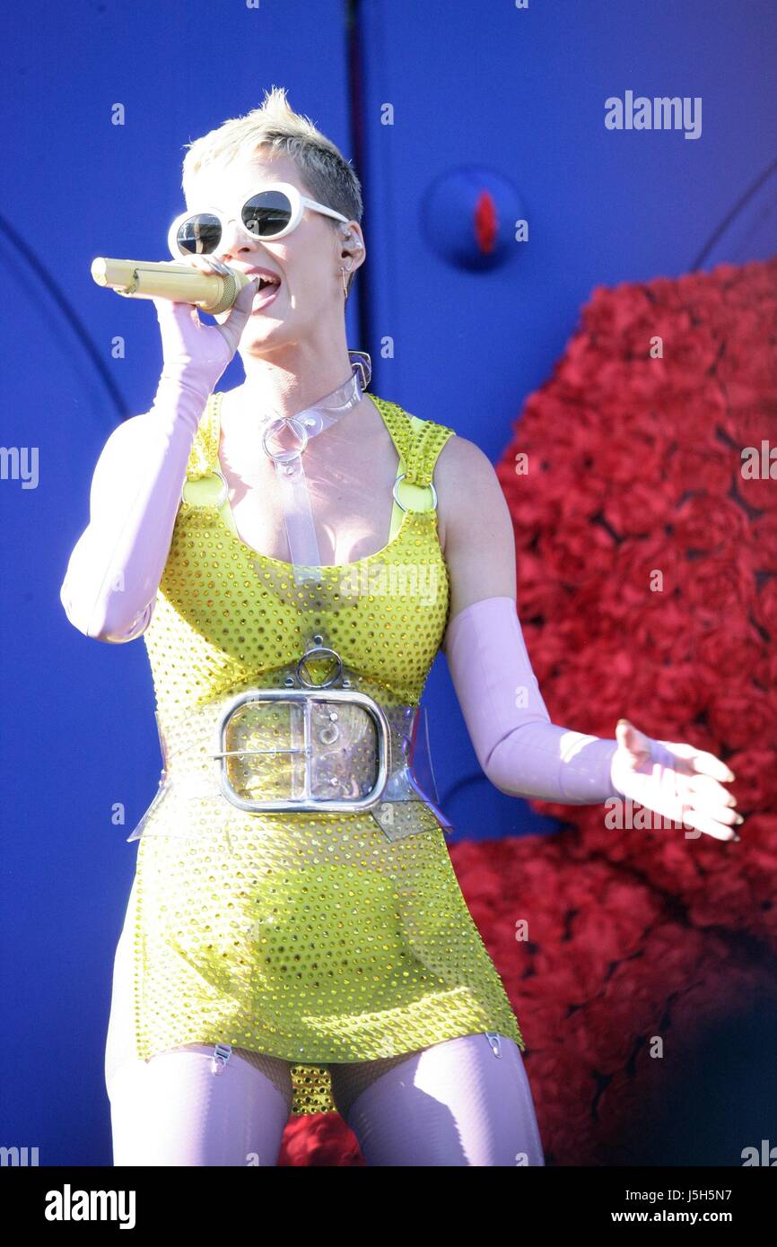 Katy Perry on stage for KIIS FM's Wango Tango - Concert, StubHub Center ...
