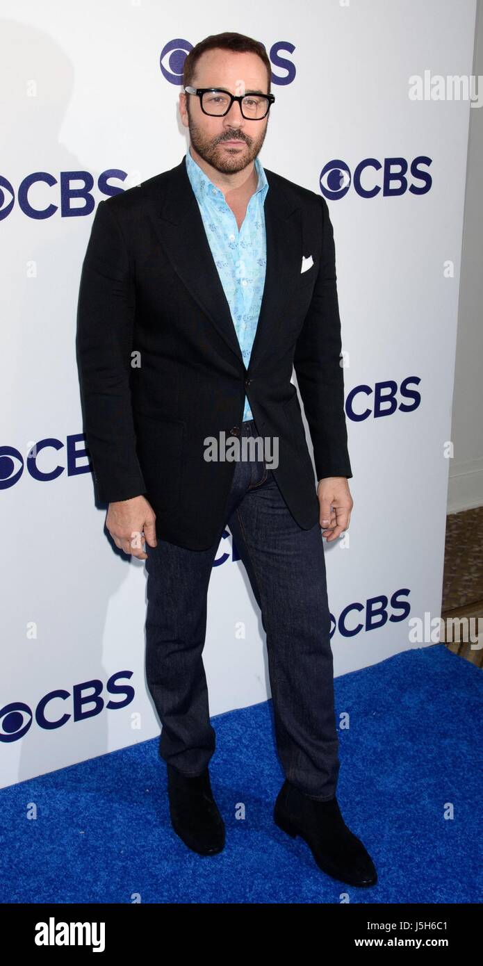 Jeremy Piven at arrivals for CBS Upfront 2017, The Plaza Hotel, New ...