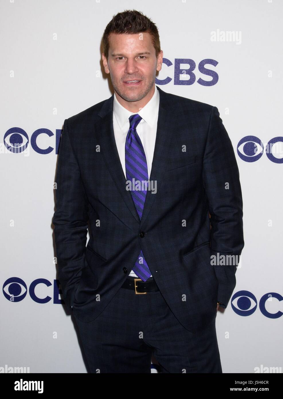 David Boreanaz at arrivals for CBS Upfront 2017, The Plaza Hotel, New ...