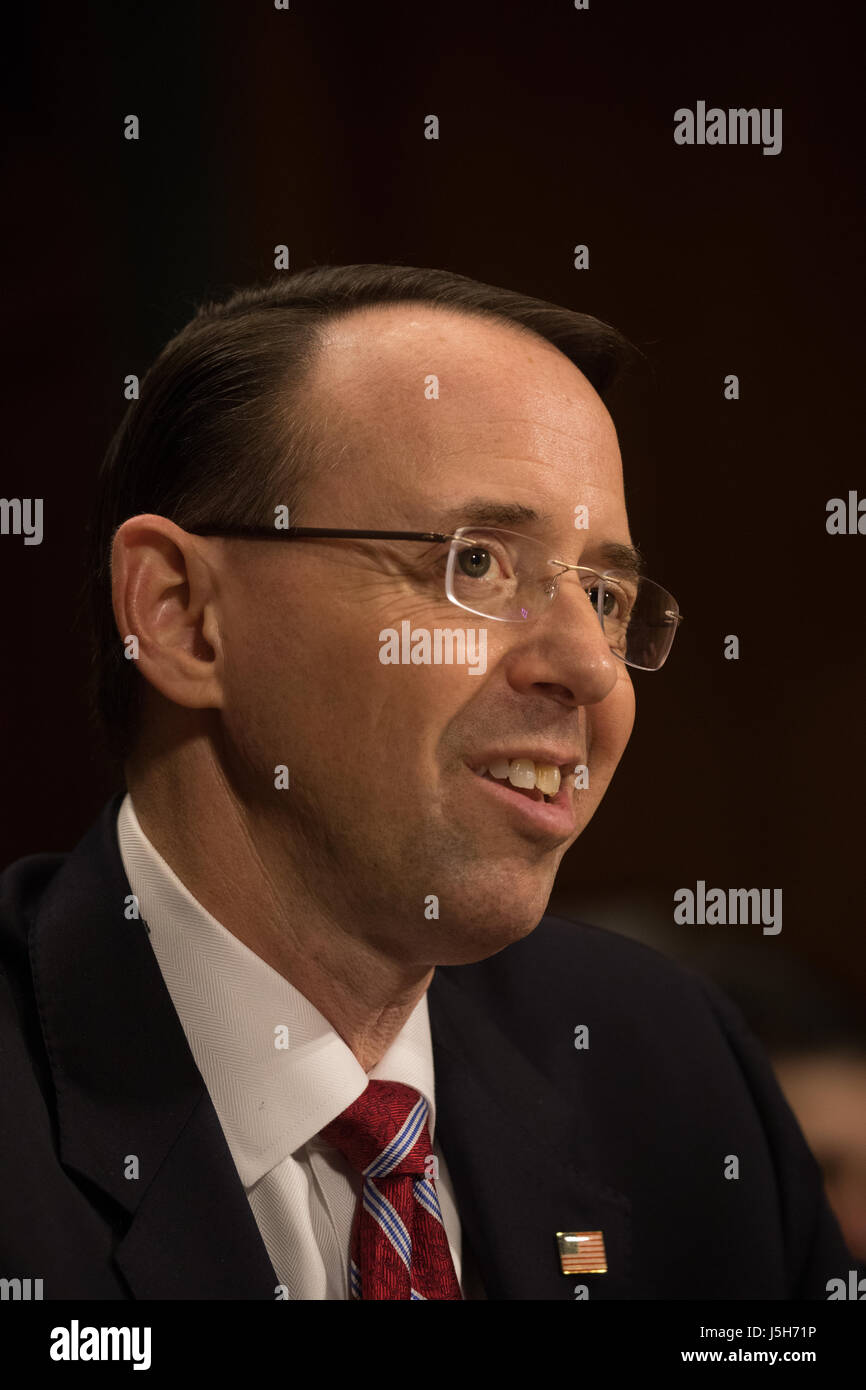 Rod J. Rosenstein, President Donald Trump's nominee for deputy attorney ...