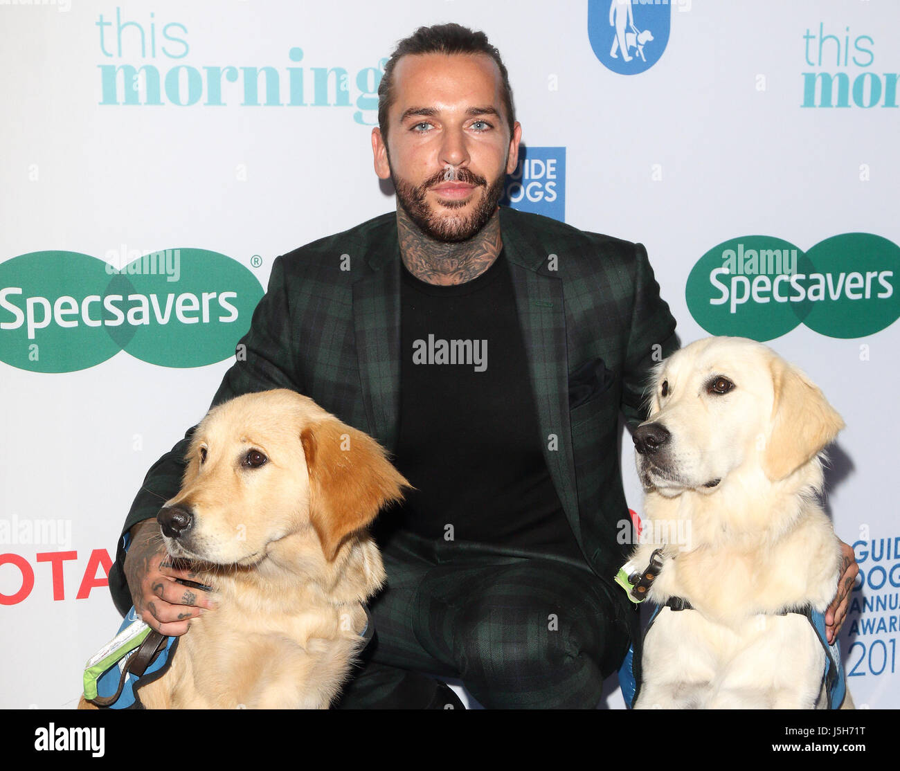 London, UK. 17th May, 2017. Pete Wicks at the Guide Dog Annual Awards ...