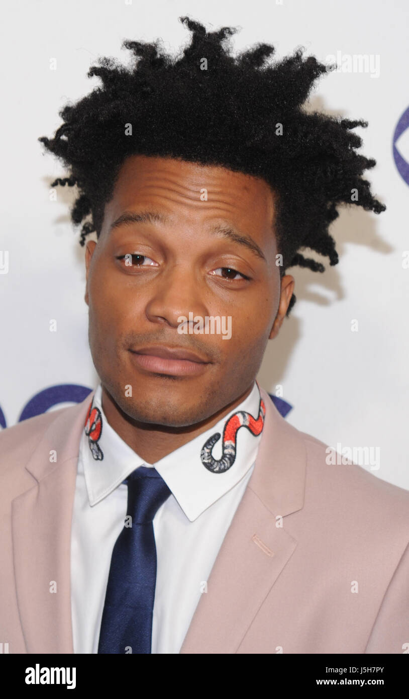NEW YORK, NY - May 17:Jermaine Fowler attends the 2017 CBS Upfront at ...