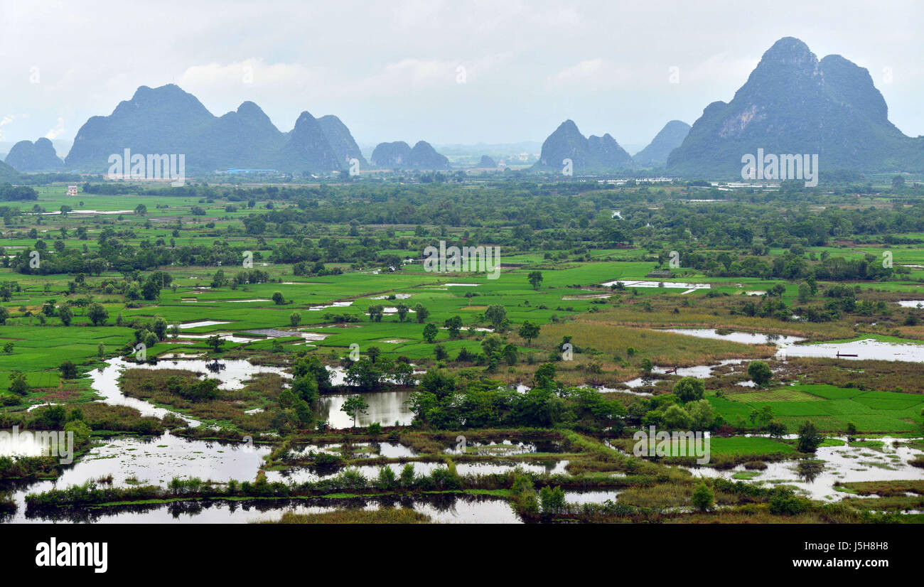 May 17, 2017 - Guili, Guili, China - Guilin, CHINA-May 17 2017 ...