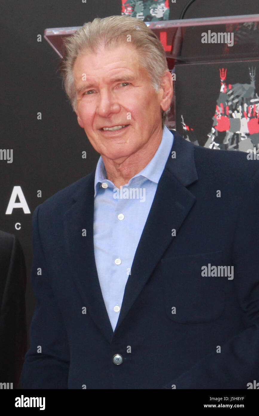 Harrison Ford 05/17/2017 Sir Ridley Scott Hand and Footprint Ceremony ...