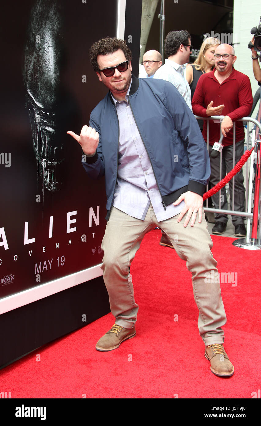 Hollywood, Ca. 17th May, 2017. Danny McBride, At Sir Ridley Scott Hand ...