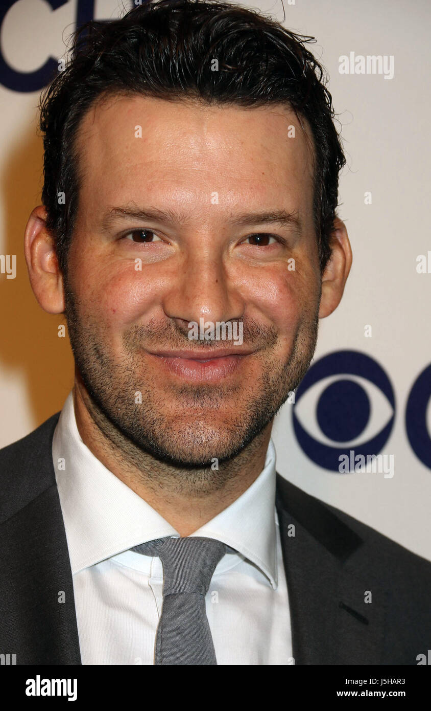 New York, New York, USA. 17th May, 2017. Sports personality TONY ROMO ...