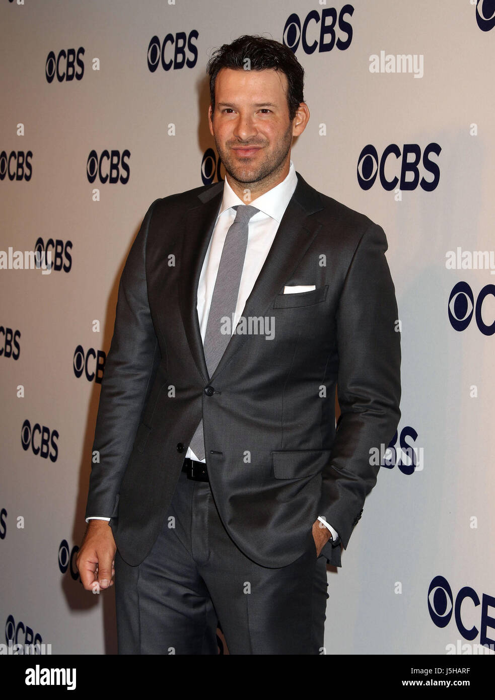 New York, New York, USA. 17th May, 2017. Sports personality TONY ROMO ...