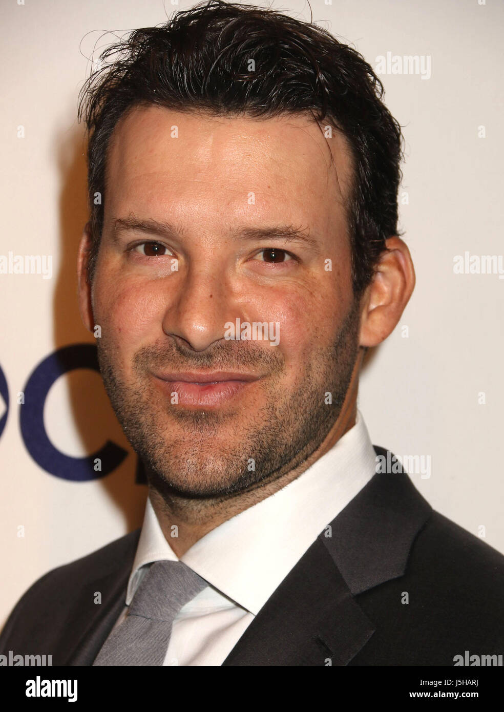 New York, New York, USA. 17th May, 2017. Sports personality TONY ROMO ...