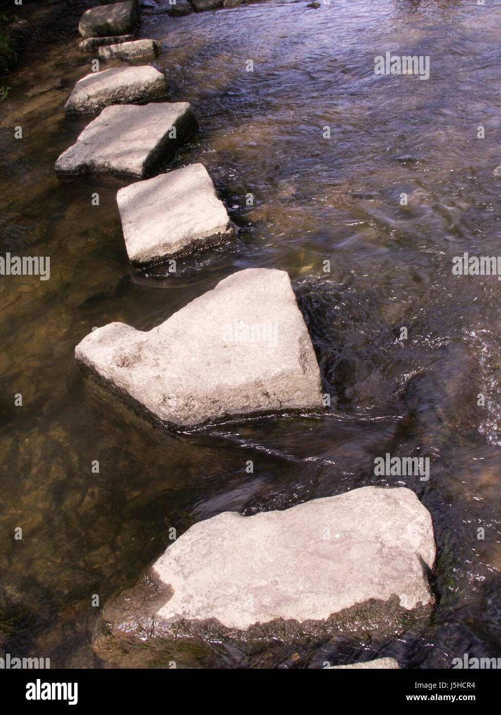 walk go going walking flow waters steps step over stream foot row ...