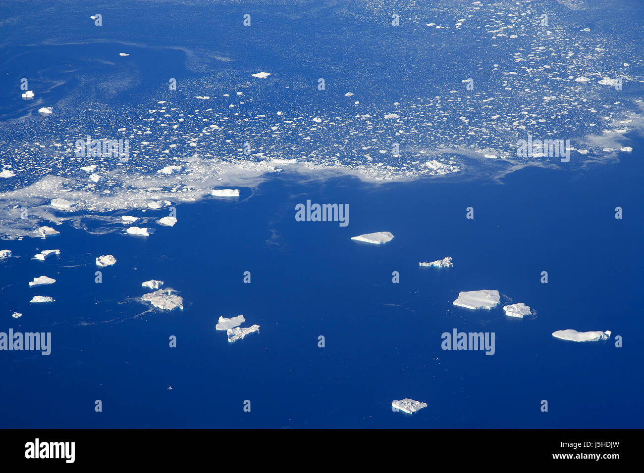 greenland ice atlantic ocean salt water sea ocean water aerial ...