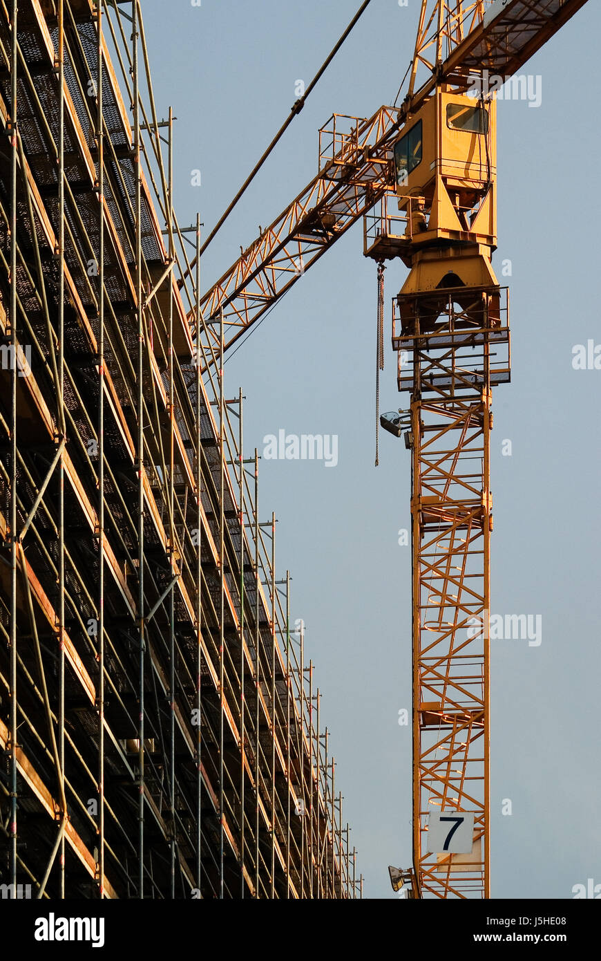 blue workplace new building scaffold scaffolding construction industry ...