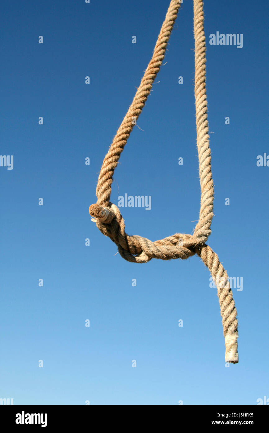 Gallows rope hi-res stock photography and images - Alamy