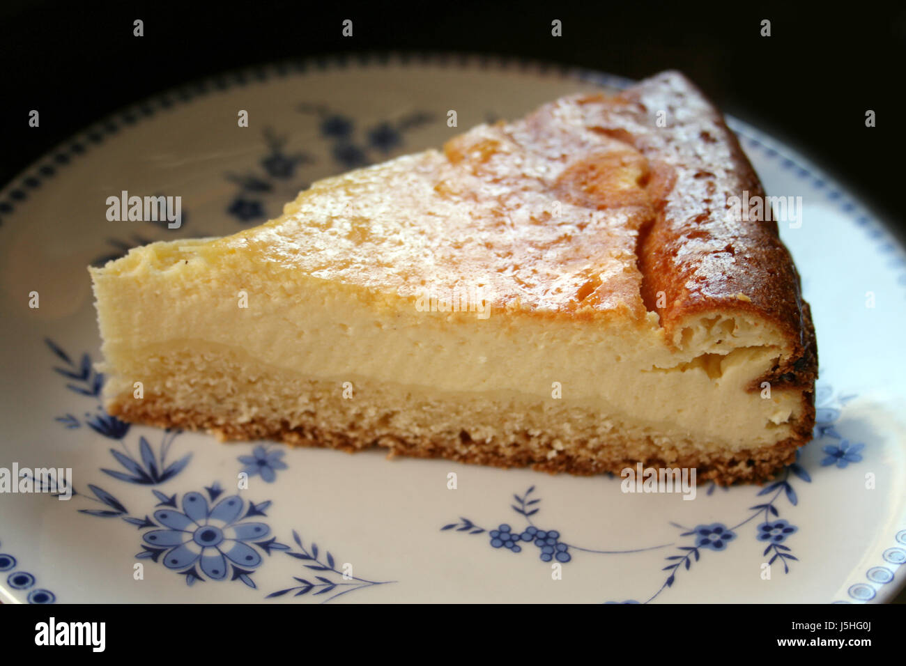 cafe granny plate cake pie stucco cheese piece section segment part ...