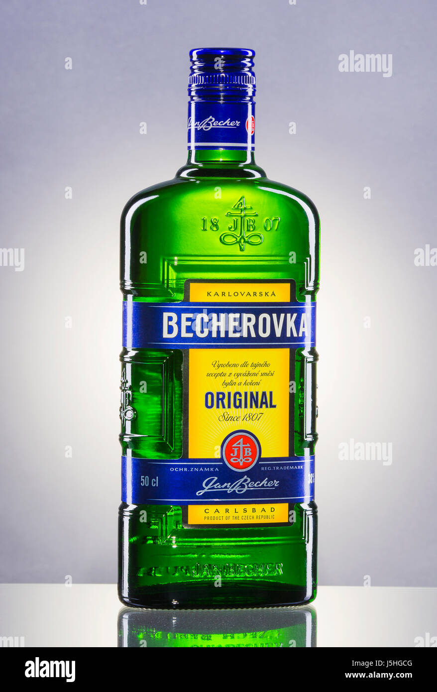 Becherovka hi-res stock photography and images - Alamy