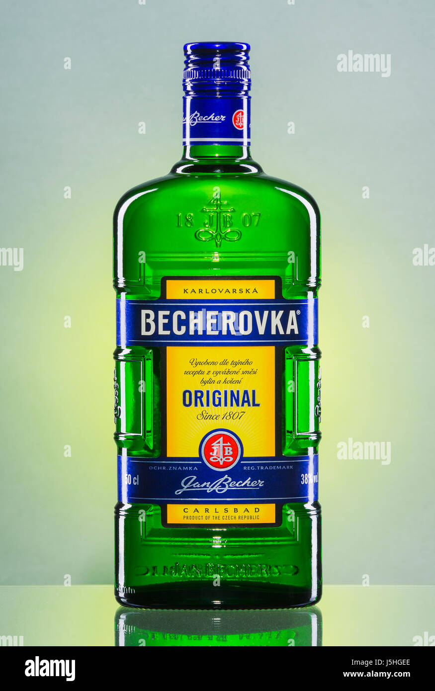 Becherovka hi-res stock photography and images - Alamy