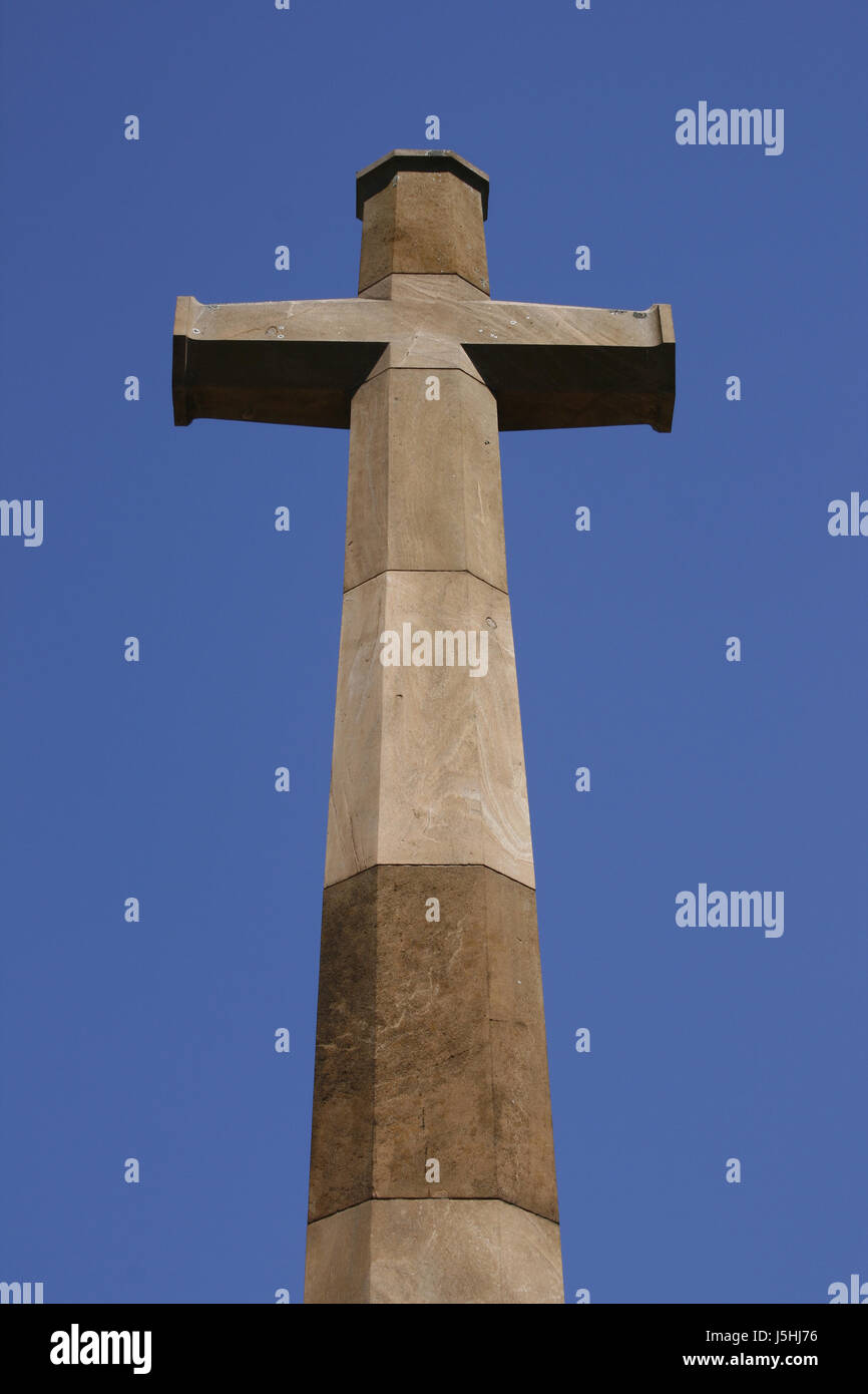 blue religion stone heaven paradise cross sandstone emblem christianity ...