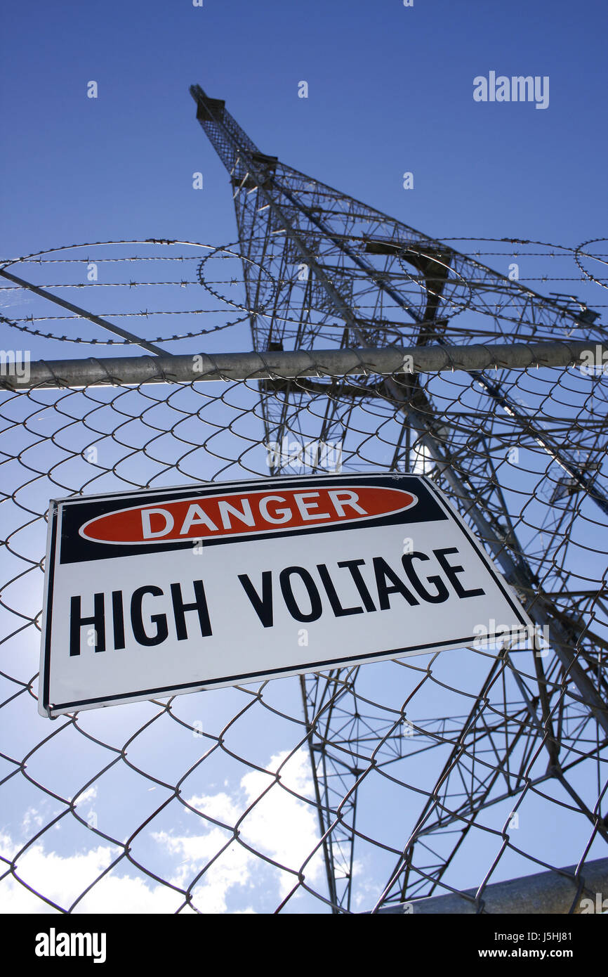 sign signal blue tower energy power electricity electric power ...