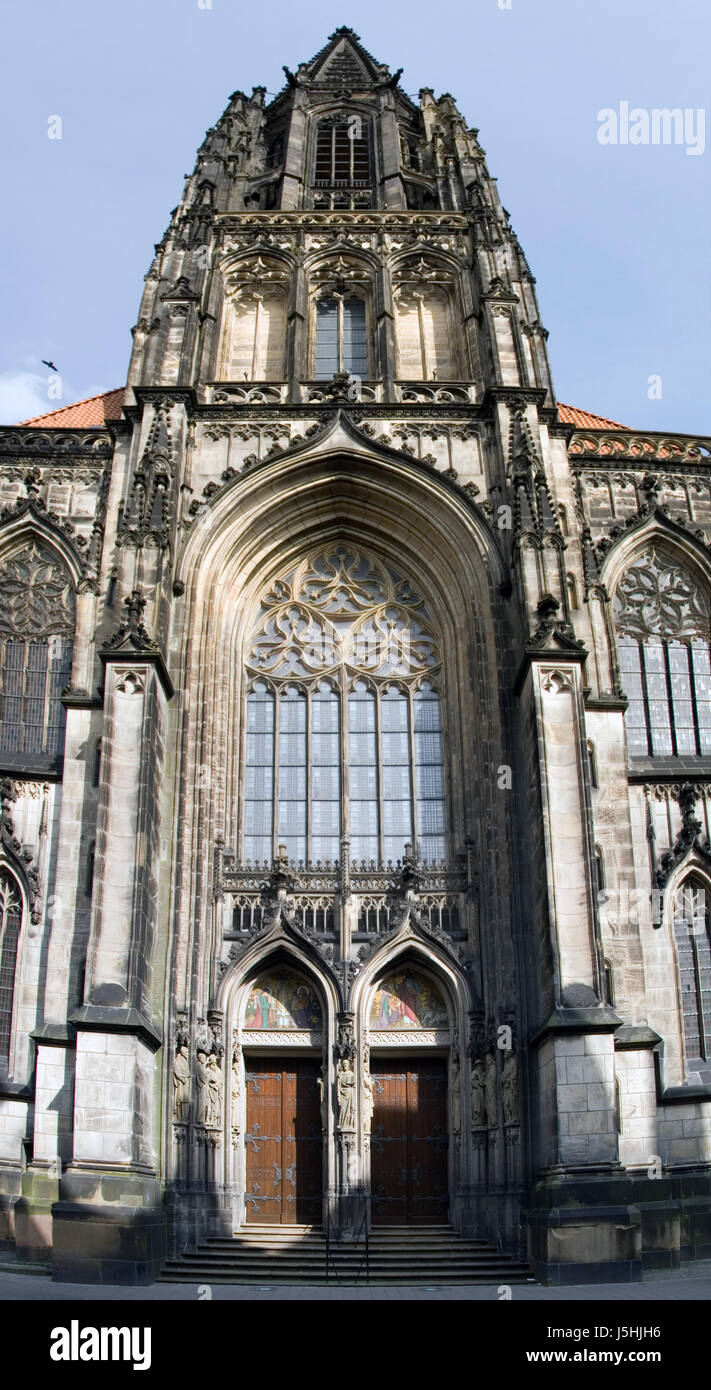 Lamberti church tower cages hi-res stock photography and images - Alamy