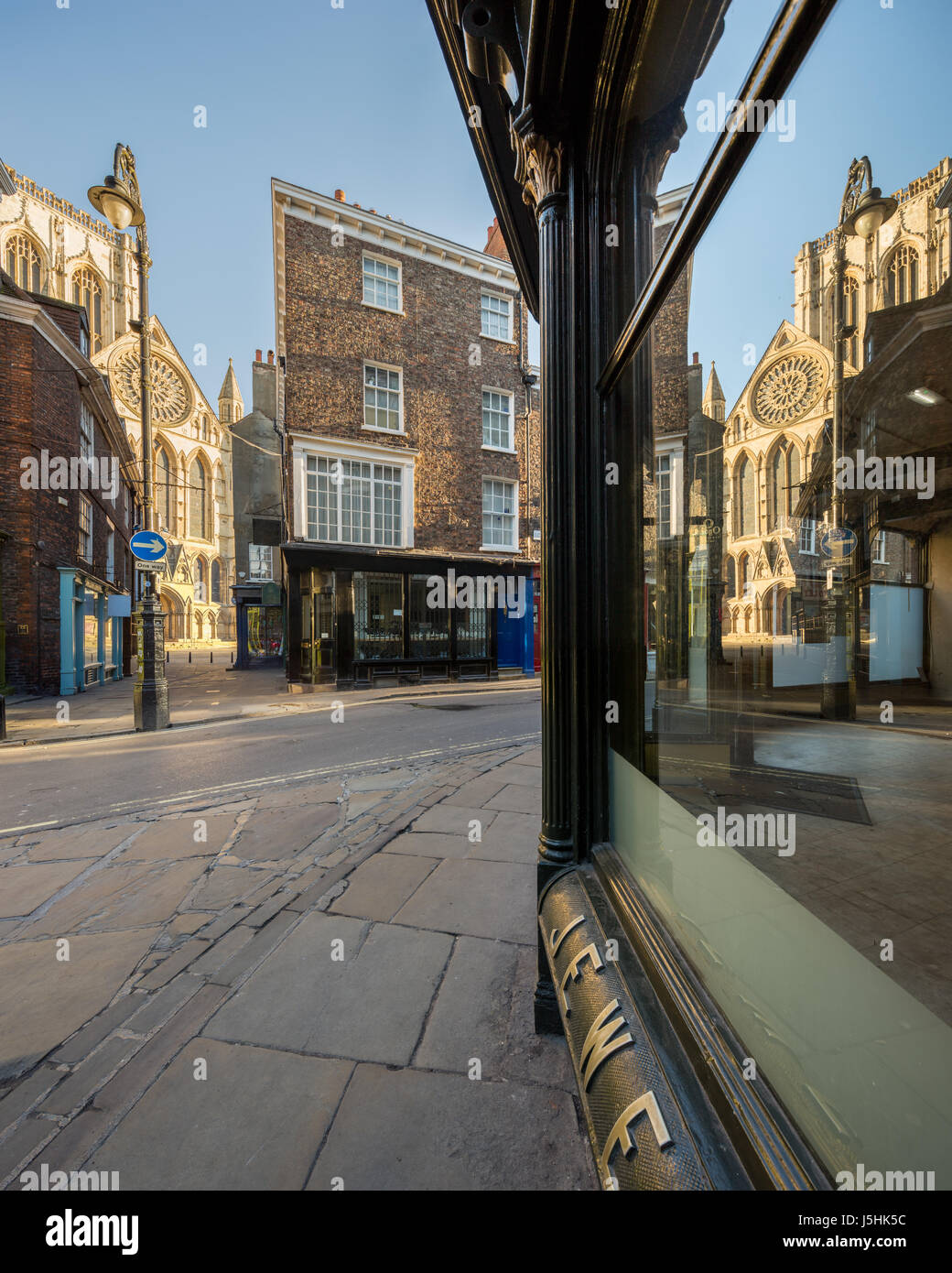 Stonegate in York, Near York Minster Stock Photo - Alamy