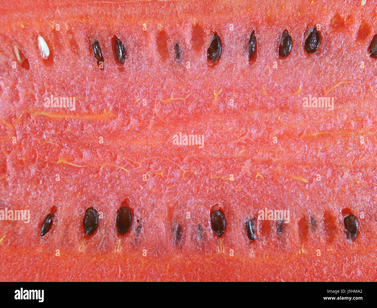 Closed up texture of ripe red watermelon with seed background Stock ...