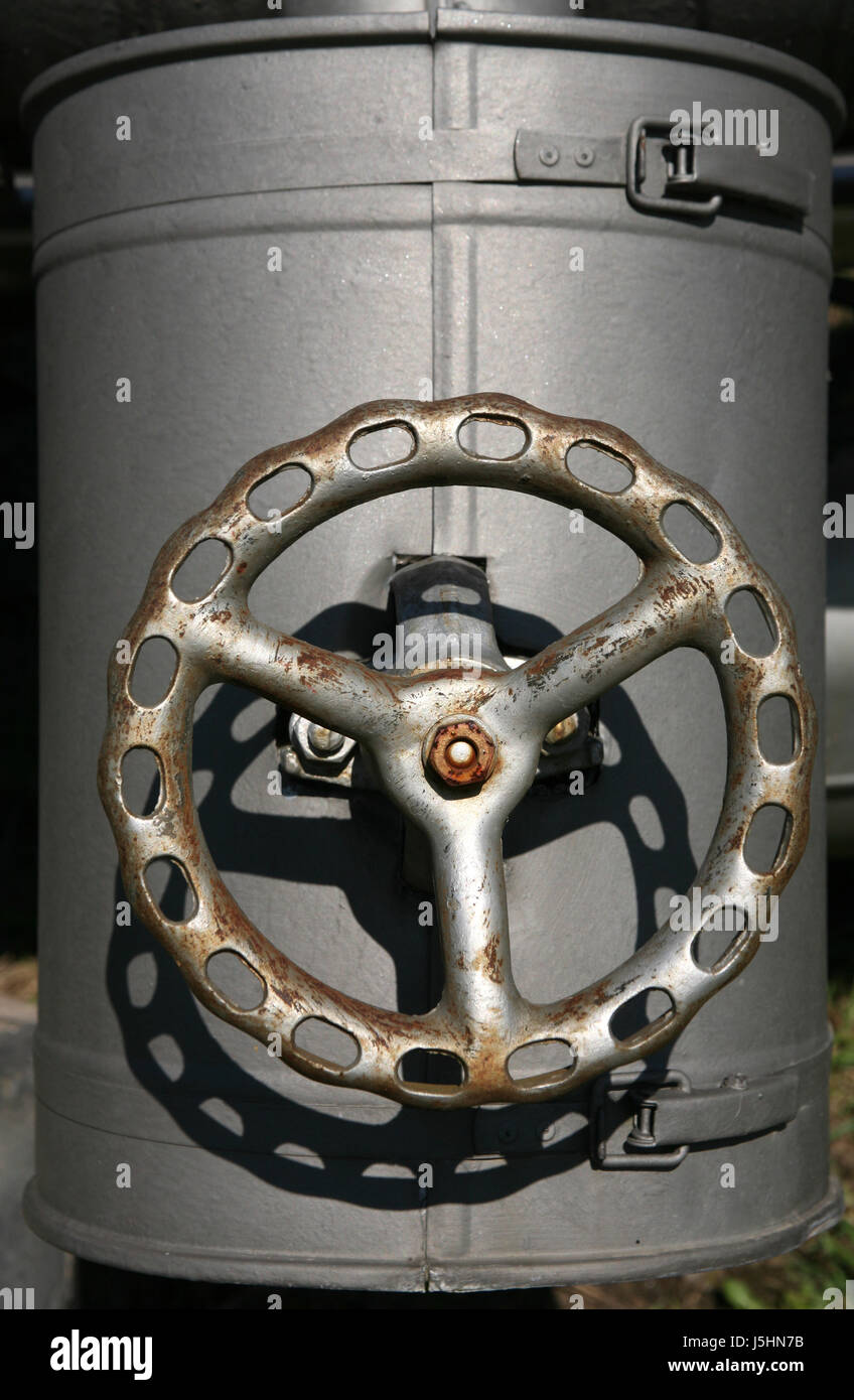 wheel engine drive motor screw silver metal rusty rust tube long gas ...