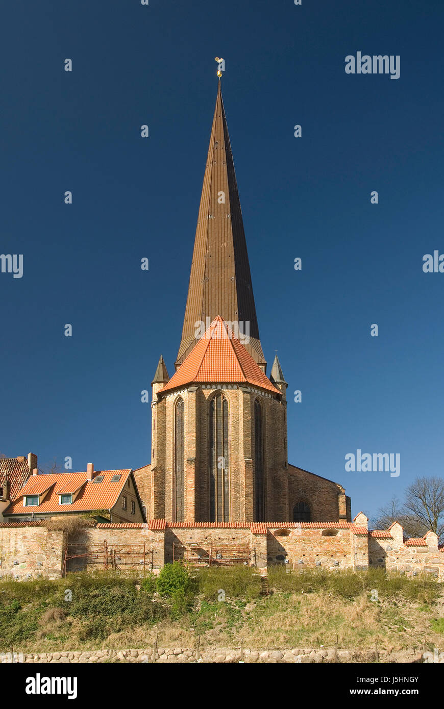 church city town water baltic sea salt water sea ocean Hanseatic city azure Stock Photo - Alamy