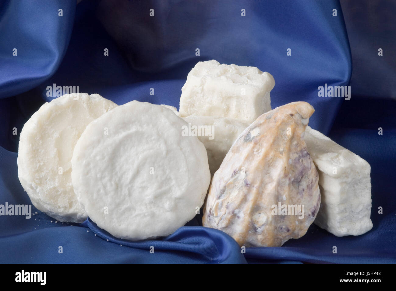 blue salt blank european caucasian showers cleanliness disc care wash ...