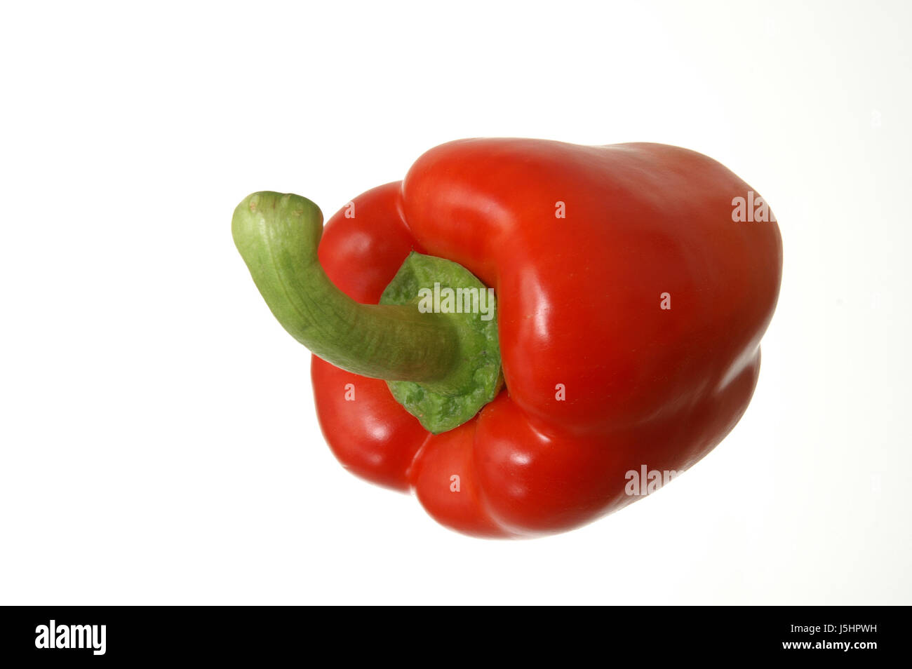 red bell pepper,side view Stock Photo - Alamy
