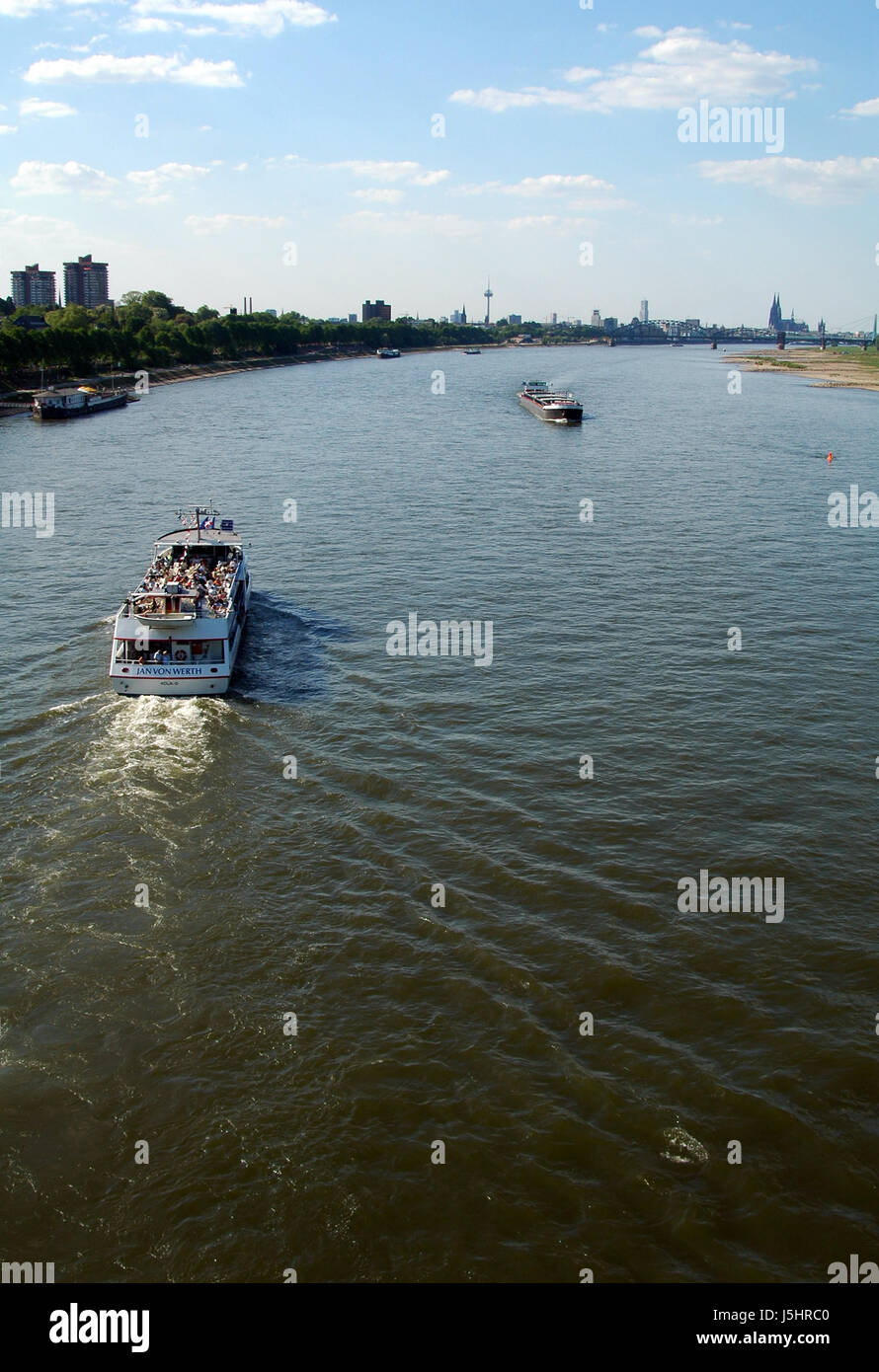 church tree trees cologne rhine width skycraper cities bridges rivers ...
