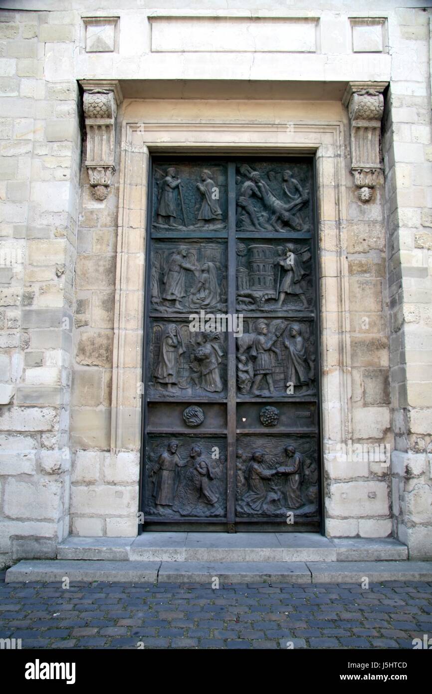 blue house building tower beautiful beauteously nice big large enormous ...