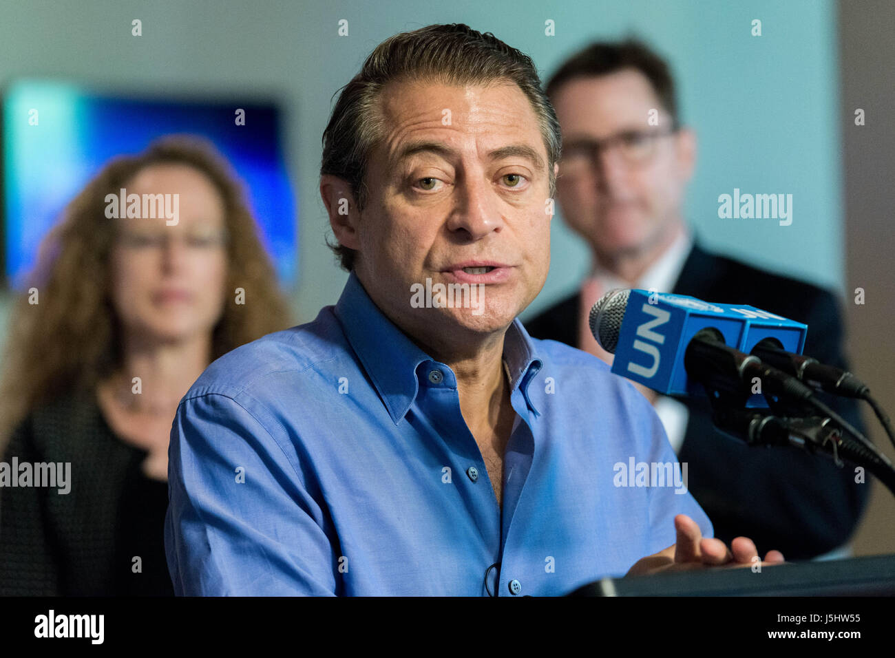 Chairman united nations foundation hi-res stock photography and images ...