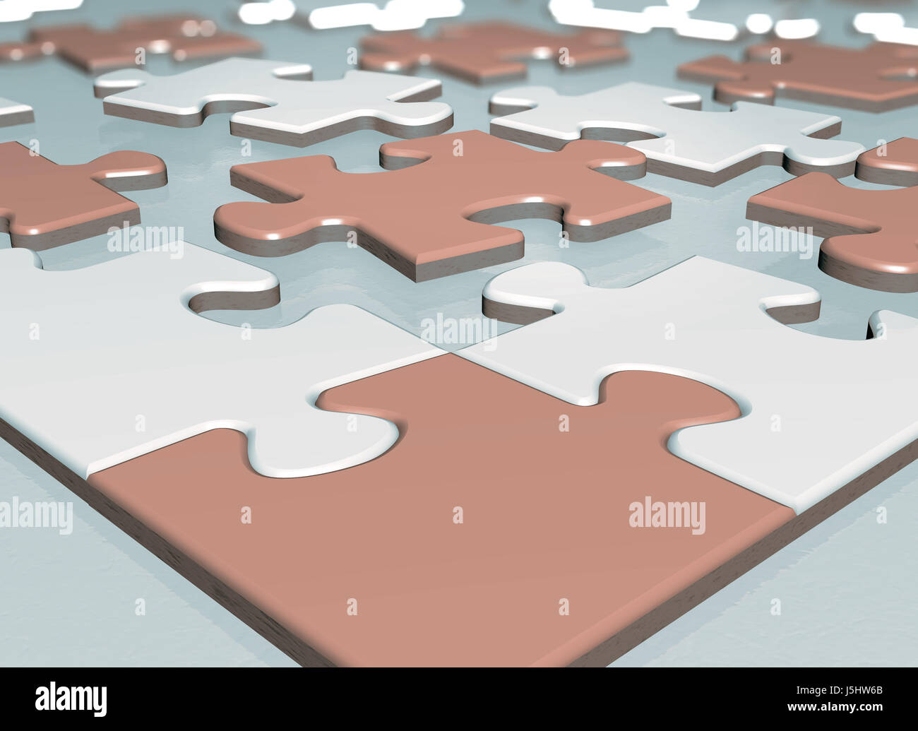 Connected pieces hi-res stock photography and images - Alamy