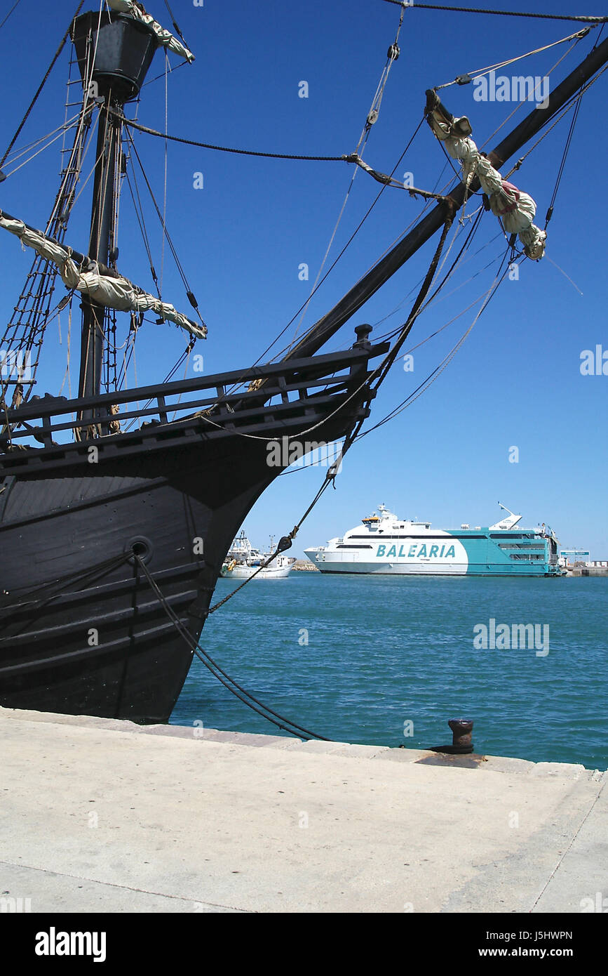 modern modernity new sail sailing ship sailing boat sailboat rowing ...