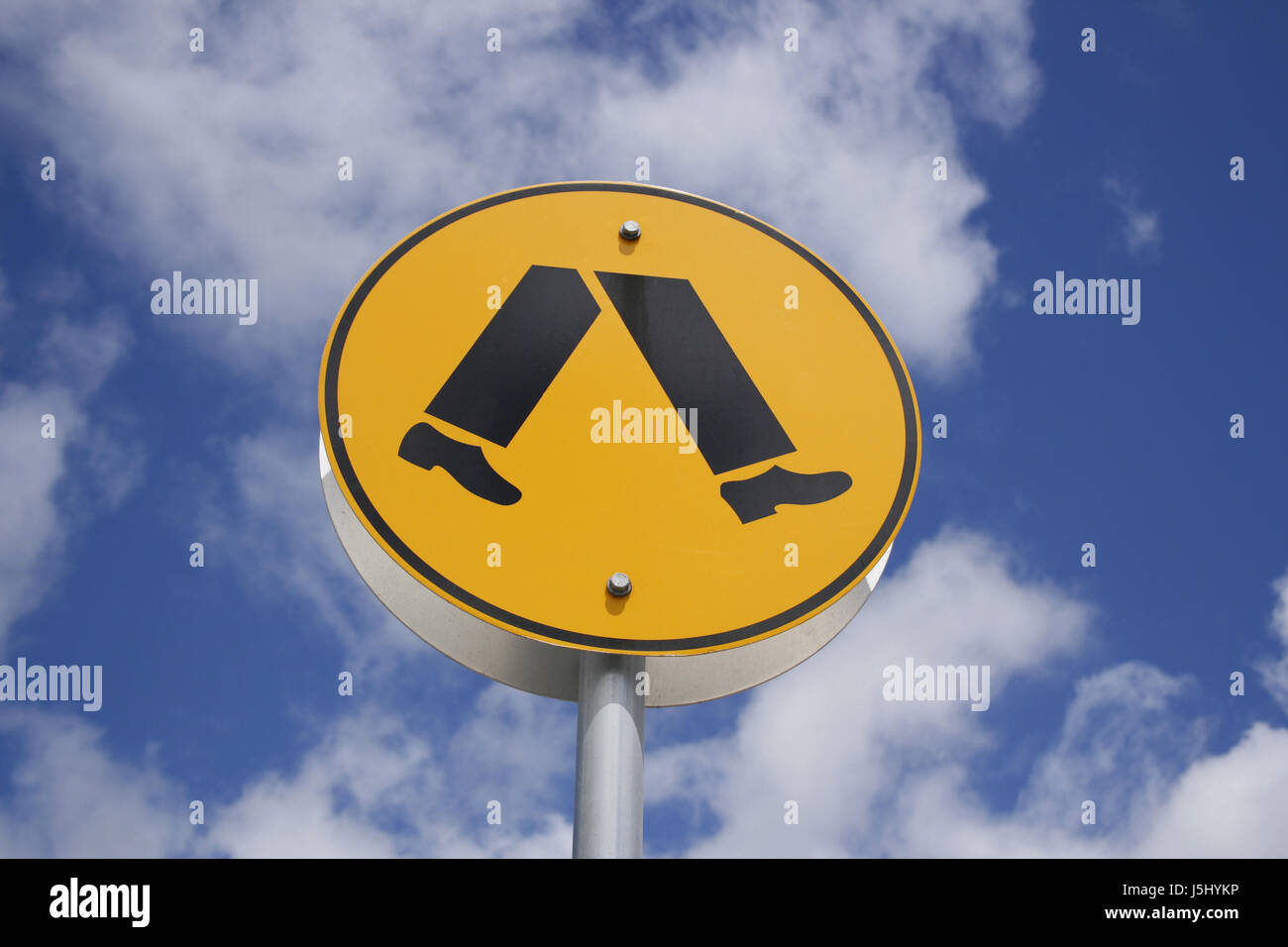 sign signal legs blue walk go going walking traffic transportation ...