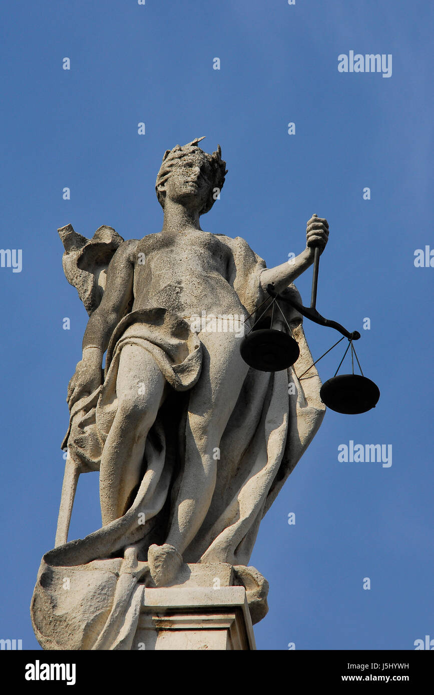 statue sculpture munich city scales justice wrong fair judgment law ...