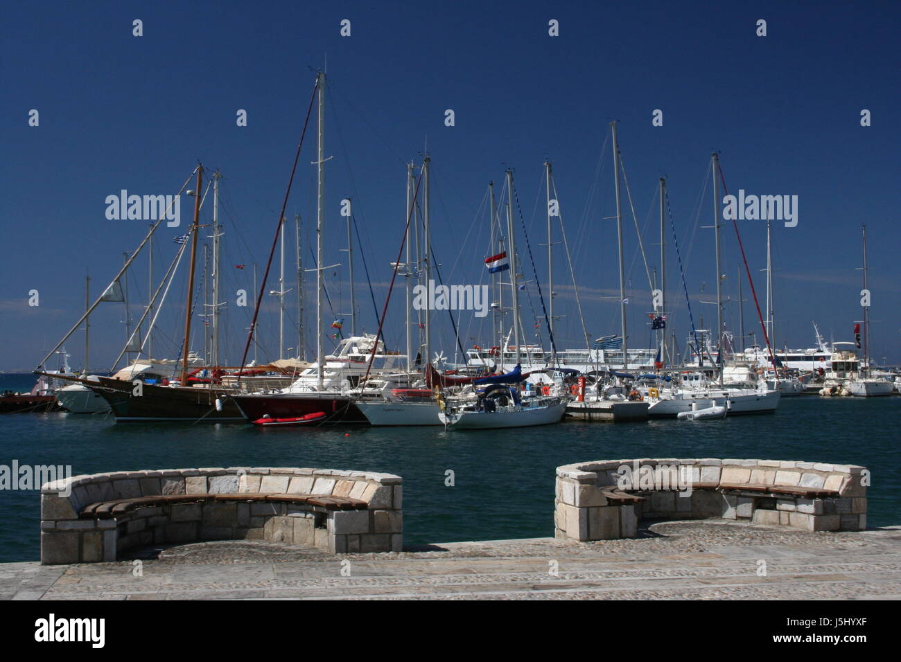 greece harbor capital sailing ship sailing boat sailboat rowing boat ...