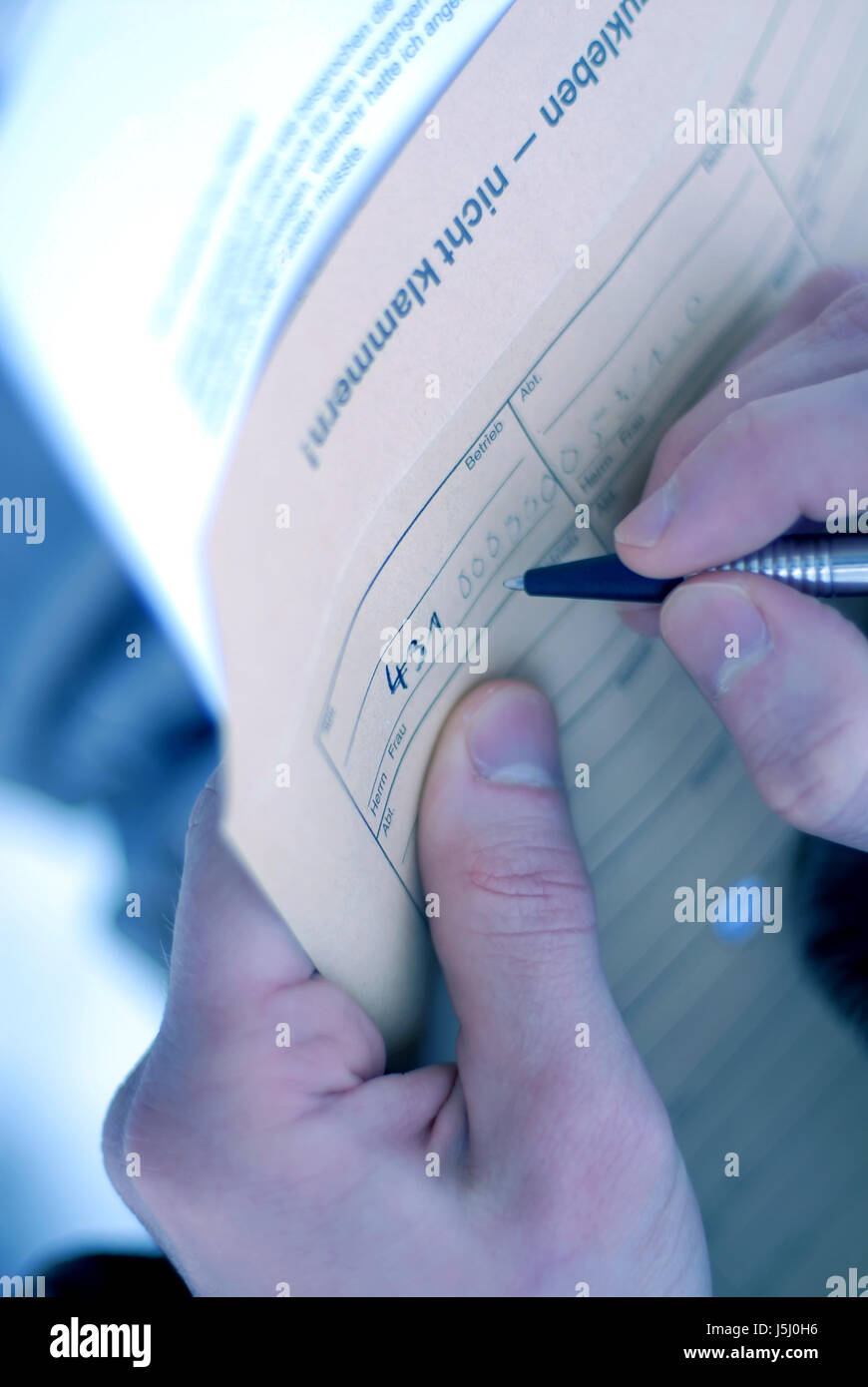 Routing slip hi-res stock photography and images - Alamy