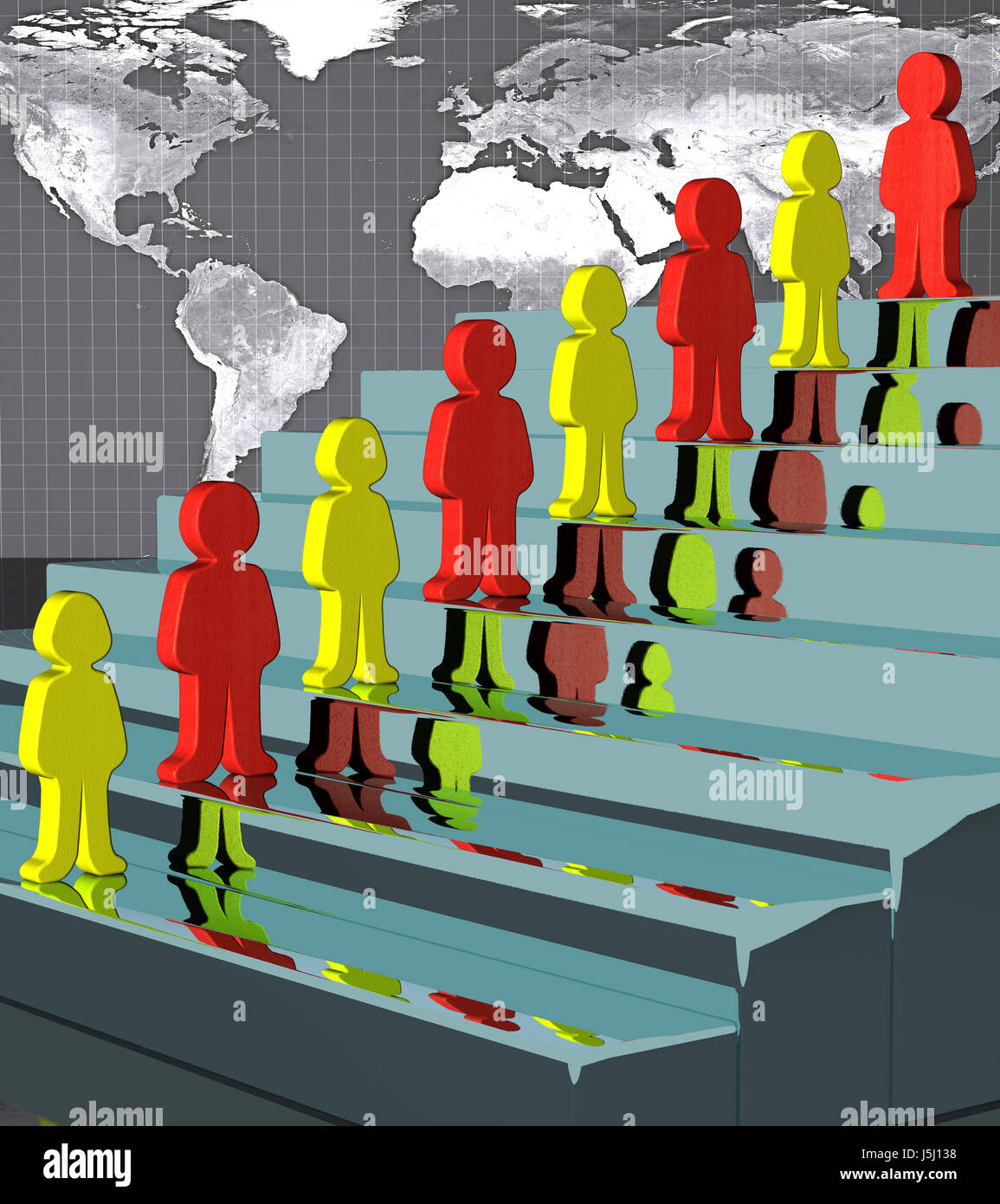 Levels of success hi-res stock photography and images - Alamy