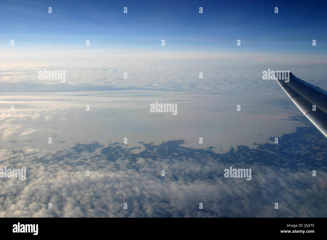 Polar route flight hi-res stock photography and images - Alamy