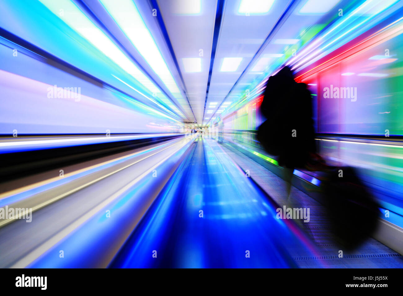 wait waiting hall metro motion postponement moving movement big large ...