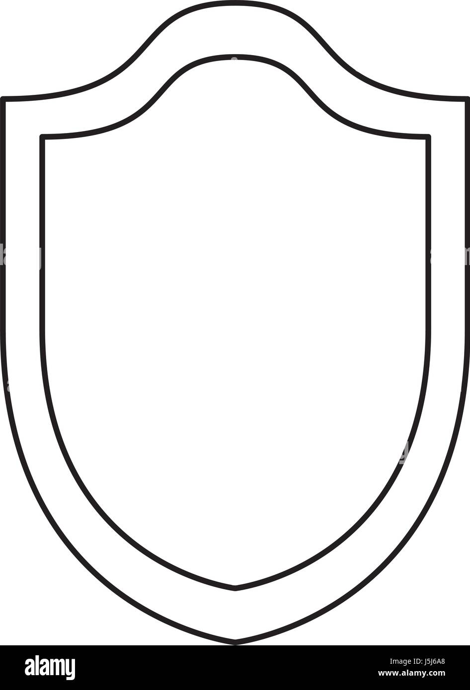 Shield security emblem Stock Vector Image & Art - Alamy